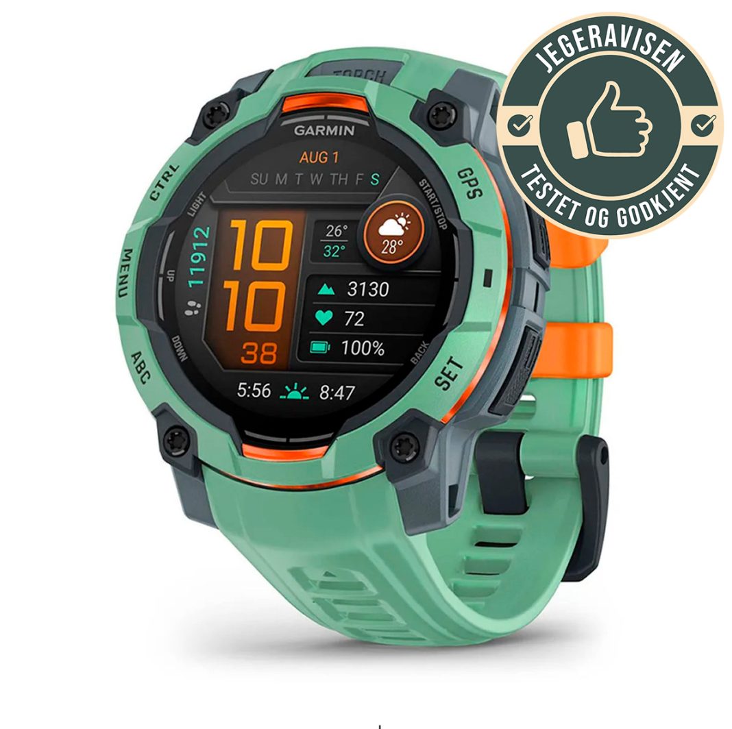 TEST av Garmin Instinct 3 AMOLED - Jegeravisen.no